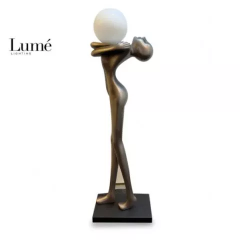 Belore 30 statua podna lampa 1*e27 silver 202257