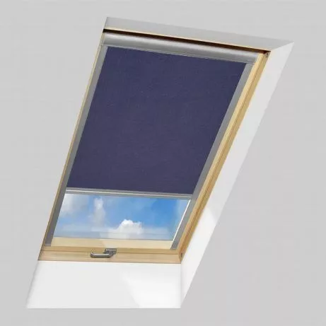 UNUTRAŠNJI ZASTOR TAMNO PLAVI ZA KROVNI PROZOR 78X98