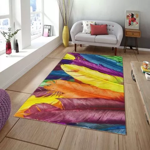 Tepih 140x220cm – Šarena pera