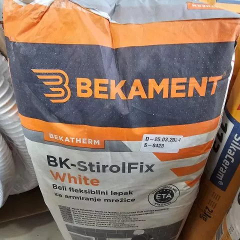 LEPAK ZA ARMIRANJE MREŽICE - BK STIROLFIX WHITE