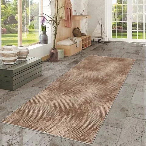 STAZA ZA HODNIK 80×200 SH-055 – BRAON PRAŠINA