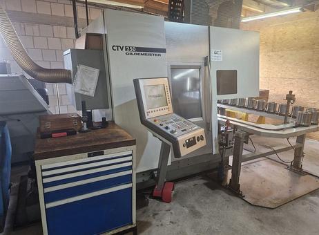 strug sa vertikalnim kupolom sa cnc GILDEMEISTER CTV 250 Verified seller
