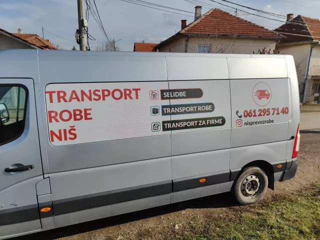 PREVOZ ROBE U NISU I SRBIJI 2000 GRADSKA TURA!