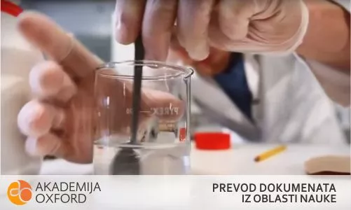 PREVOĐENJE TEKSTOVA IZ OBLASTI NAUKE - HRVATSKI JEZIK