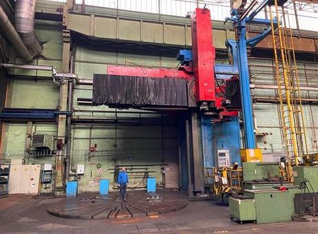 strug sa vertikalnim kupolom sa cnc Schiess 80 DF 700/900-550/280 Najprodavaniji