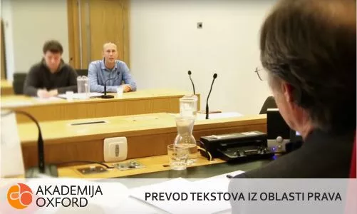 Prevod tekstova iz obasti prava - hrvatski jezik