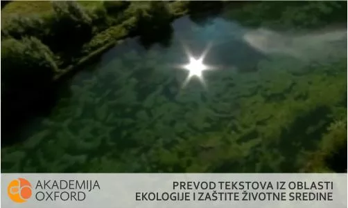 Prevod tekstova - češki jezik iz oblasti ekologije i zaštite životne sredine