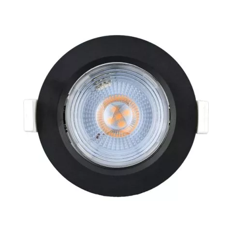 Led spot crni 5w 6500k