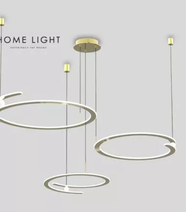 Luna 264 luster 120W 3000K MESING 202084
