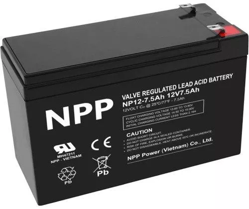 GEMBIRD NP12V-7.5AH NPP POWER AGM GEL PUNJIVA BATERIJA