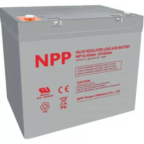 GEMBIRD NPG12V-55AH NPP POWER AGM GEL PUNJIVA BATERIJA
