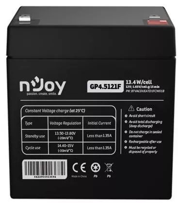 NJOY GP4.5121F LEAD-ACID AGM PUNJIVA BATERIJA