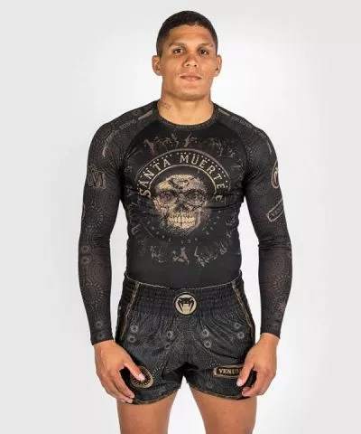 VENUM SANTA MUERTE DARK SIDE - RASHGUARD DUGI RUKAV CRNO/BRAON XXL