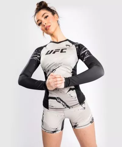 Venum UFC Authentic Fight Week 2.0 Ženski Rashguard DR Sivo/Crni L