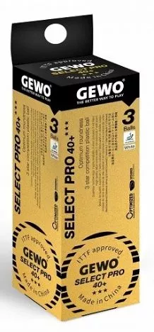 Gewo Select Pro 40+*** Loptica 3/1