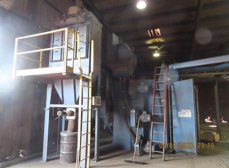 None Wheelabrator SPINNER HANGER DOUBLE DOOR BLAST CABINET Verified seller