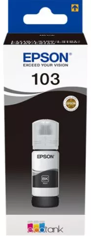 EPSON ORIGINAL PRINTER INK/MASTILO 103 ECOTANK BLACK INK BOTTLE | C13T00S14A