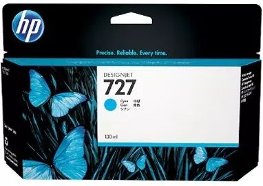 HP HP 727 130-ML CYAN DESIGNJET INK CARTRIDGE | B3P19A