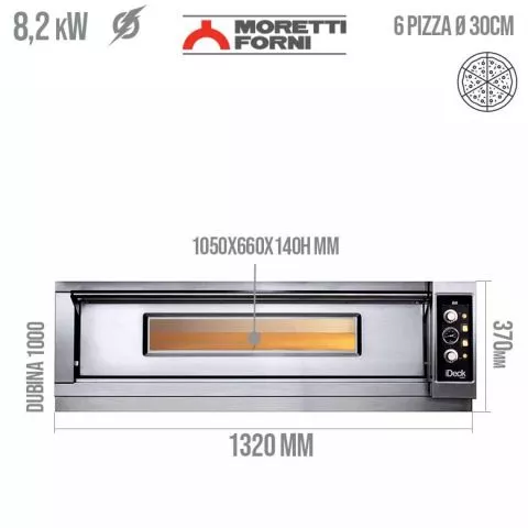 PICA PEC MORETTI FORNI IDECK PM 105.65