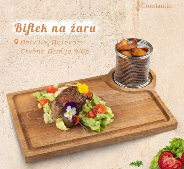 BIFTEK NA ŽARU