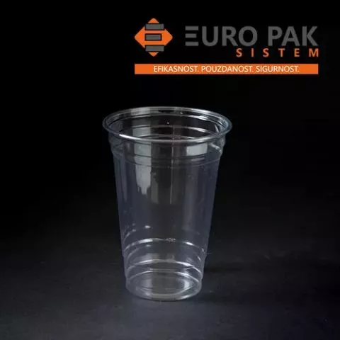 PLASTIČNE ČAŠE - PET 500