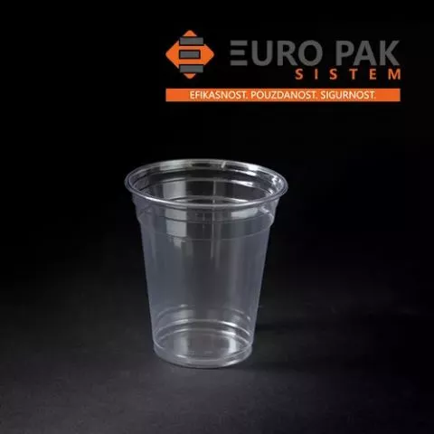 PLASTIČNE ČAŠE - PET 300