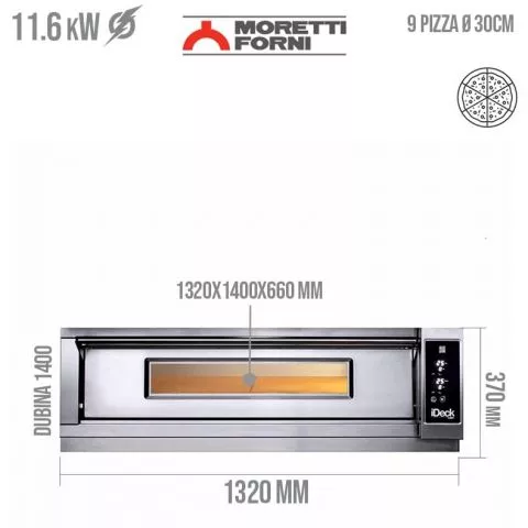 PICA PEĆ MORETTI FORNI IDECK ID-M 105.105