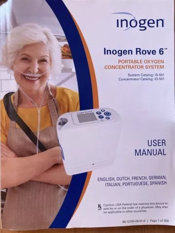 MOBILNI KONCENTRATOR KISEONIKA INOGEN ROVE 6