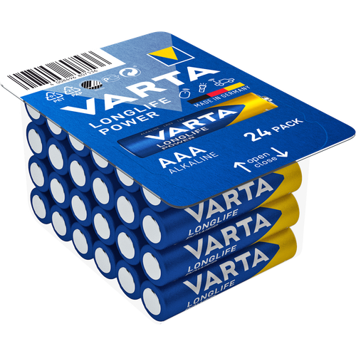 Varta Longlife Power alkalna baterija AAA LR03 box24