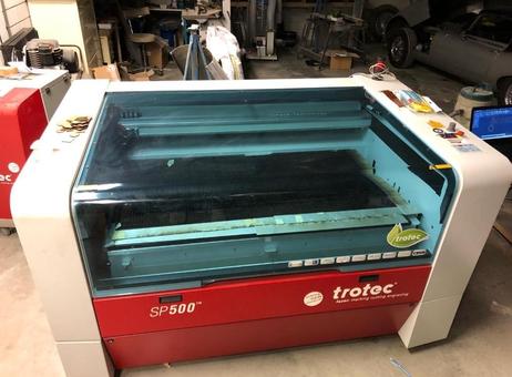 mašina za lasersko sečenje Trotec Speedy 500 Verified seller