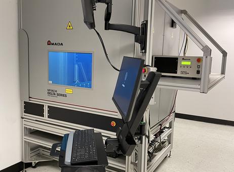 2022 AMADA 98-050-02 Miyachi Delta Series Fiber Laser System sa Cognex Vision sistemom Verified seller