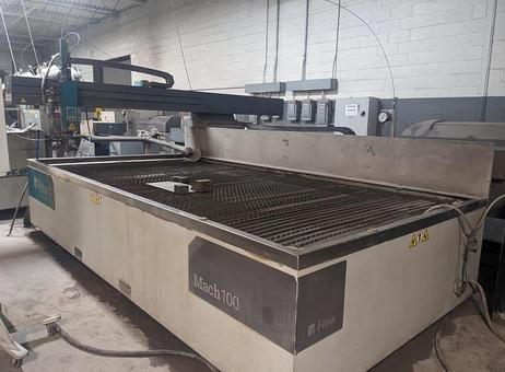 Mašina za sečenje - plazma / gas Flow Mach 100 4020 CNC Waterjet 60,000 PSI Intensifier Verified seller