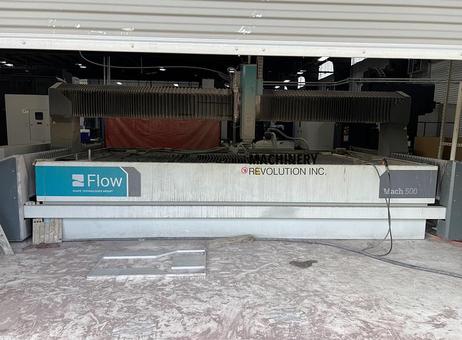 Mašina za sečenje - plazma / gas Flow Mach 500 / 4020 / 94,000PSI / 13&#x27;-1&quot; x 6&#x27;6&quot; / 5-Axis CNC WaterJet Verified seller