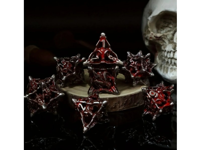Metalne DND RPG kockice