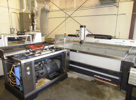mašina za sečenje vodenim mlazom A&V Waterjet Tech 1006BA / F302013A Waterjet Verified seller
