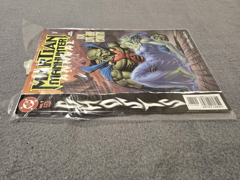 DC comics Ghosts annual - Martian Manhunter