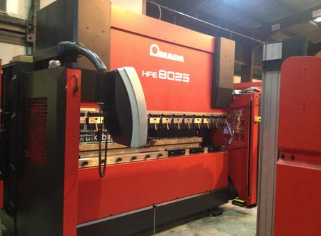 Pritisnite kočnicu cnc/nc Amada HFE 8025 8 axis Verified seller