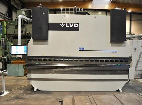 Pritisnite kočnicu cnc/nc LVD PPEB 200 ton x 4100 mm CNC Najprodavaniji