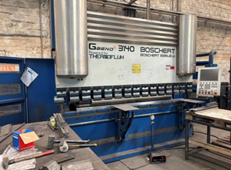 Pritisnite kočnicu cnc/nc Gizelis BOSCHERT GBEND 3140 Verified seller