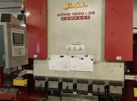 Pritisnite kočnicu cnc/nc BAYKAL APHS 1250 x 35