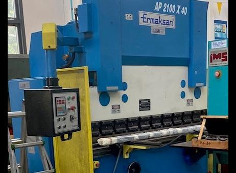 Pritisnite kočnicu cnc/nc ERMAKSAN AP 2100 X 40 Verified seller