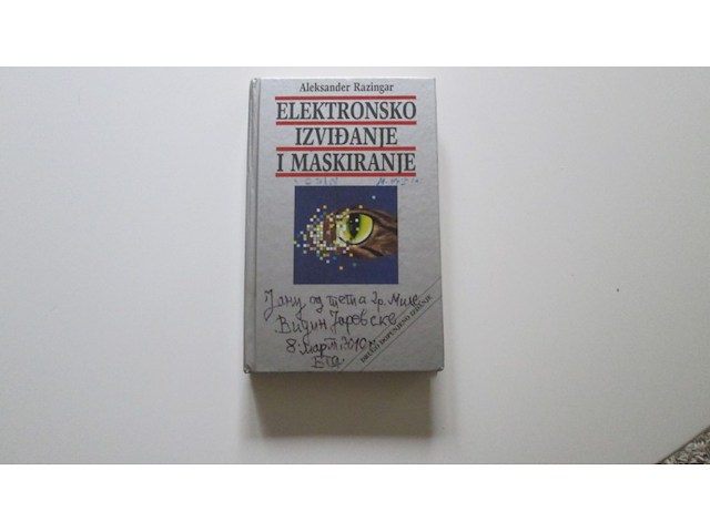 Elektronsko izvidjanje i maskiranje Aleksander Razingar