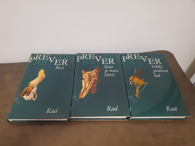 Zak Prever - 3 knjige