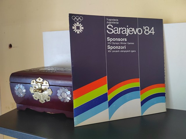 Sarajevo 84 XIV Zimske olimpijske igre brošura, 2 kom
