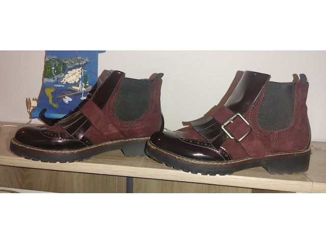 Oxford cipele bordo 36