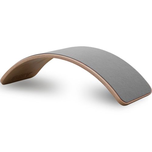 Wavy Board - Natural, Grey Natural Grey Wooden Balance Board