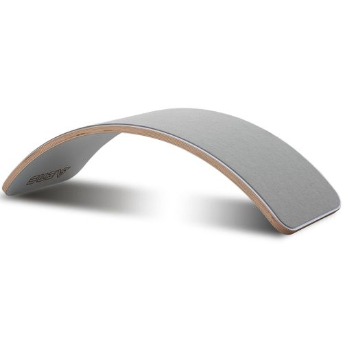 Wavy Board - White, Grey White Grey Wooden Balance Board