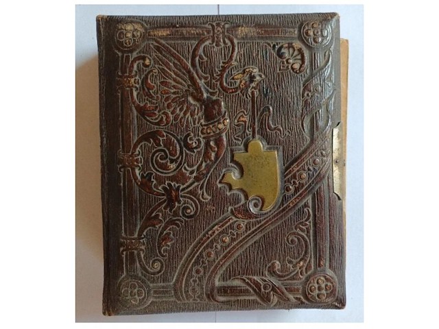 Antikvarni fotoalbum za kartonke (Cartes de visite) XIX