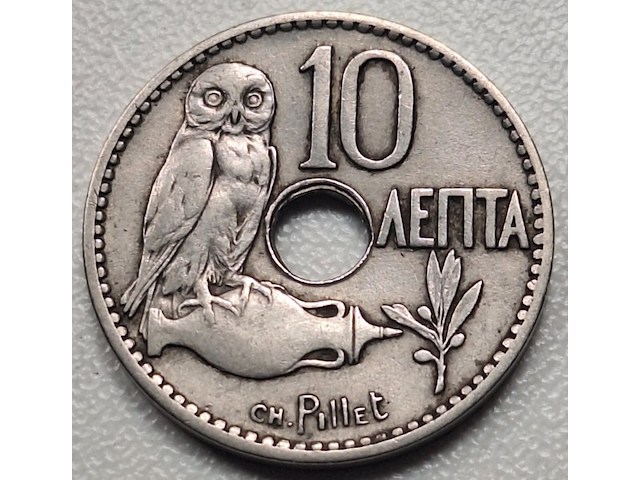 10 Lepta 1912 Grčka