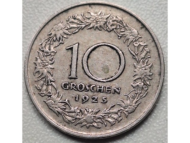 10 Groša 1925 Austrija
